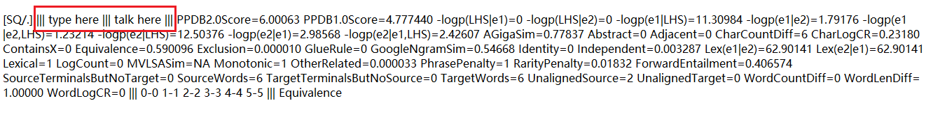 How can I pull up data written between seperators (|||) ? | Notepad++ ...