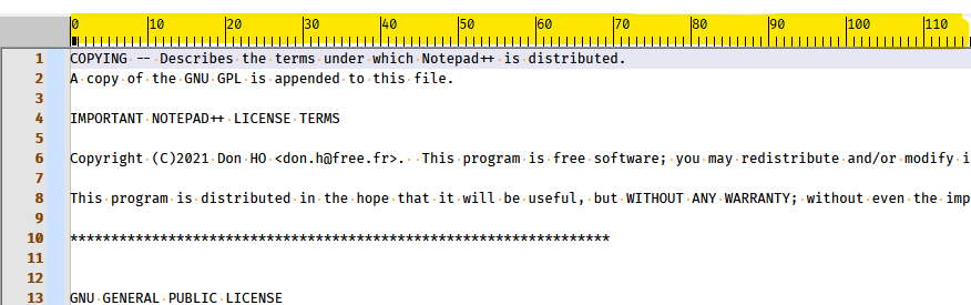 Display Line Number Feature Notepad Community