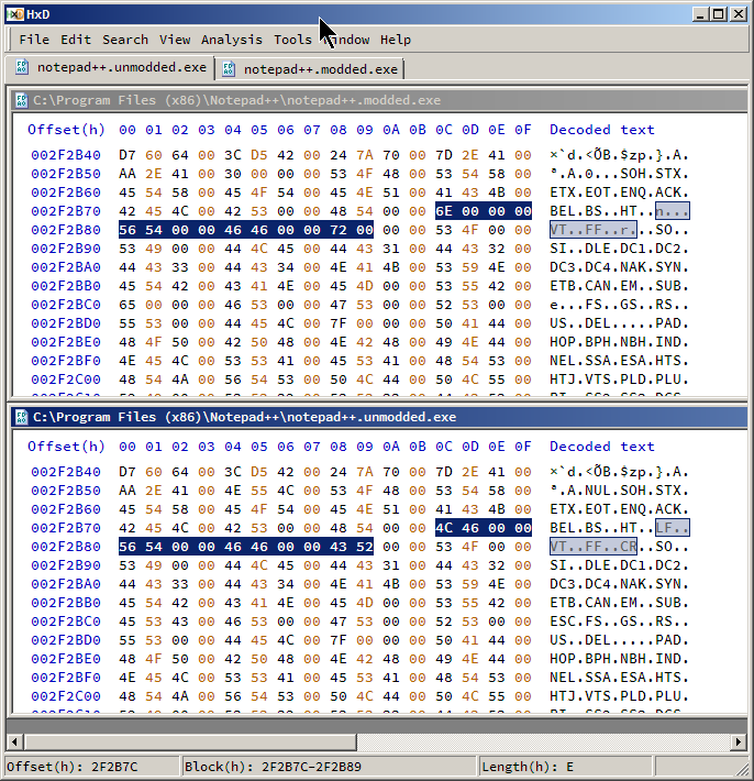 Replace Line End Symbols Notepad Community