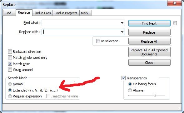 Replace A CRLF With A Space In Notpad Notepad Community