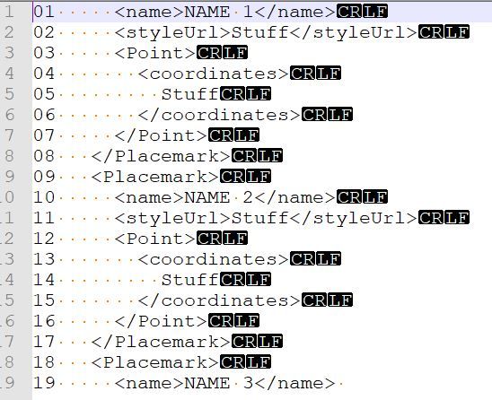 Replace Bookmarked Lines From One File To Bookmarked Lines In Another 