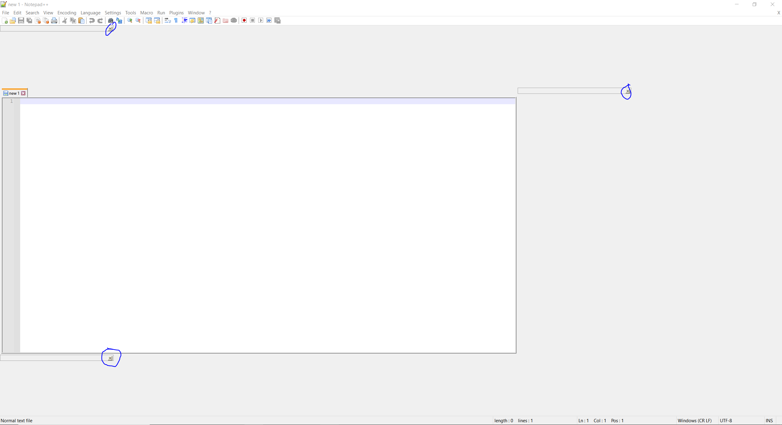 Notepadd++ displays few extra 'x' boxes every time I reopen the ...
