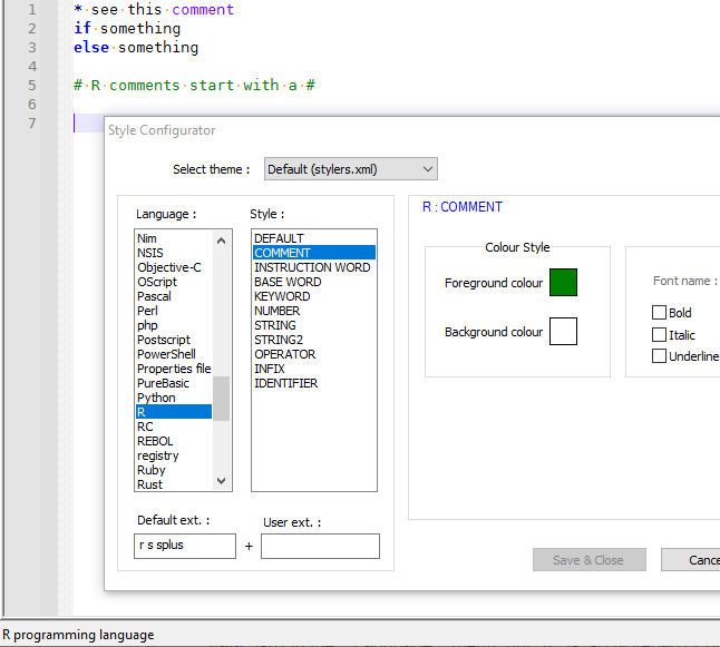 Colors Not Shown When Open Code Files Notepad Community